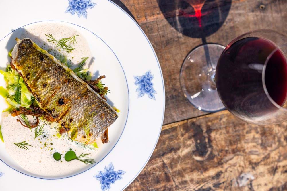 Grillad havsabborre - Quaffable Wines